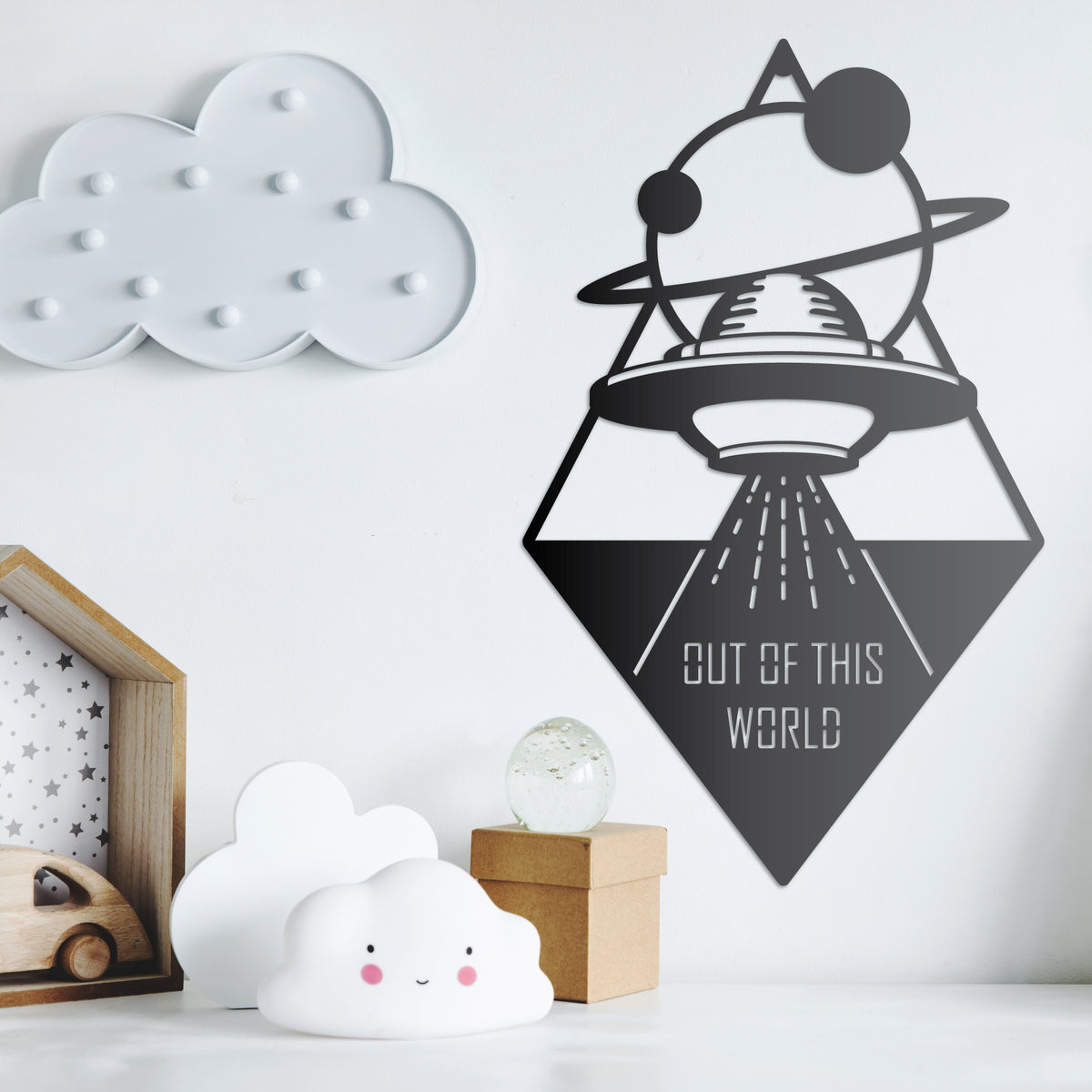 Alien Abduction Wall Art – Round Lake Decor
