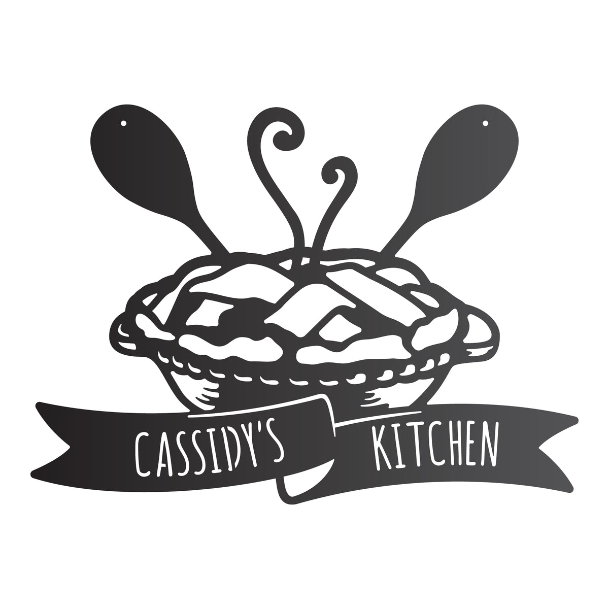 Personalized Pie Sign – Round Lake Decor