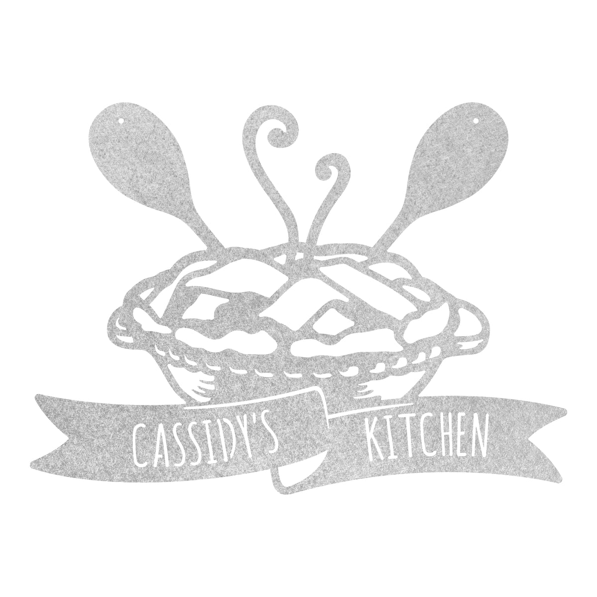 Personalized Pie Sign – Round Lake Decor